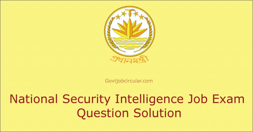 NSI Exam Question Solution 2025 & Exam Syllabus